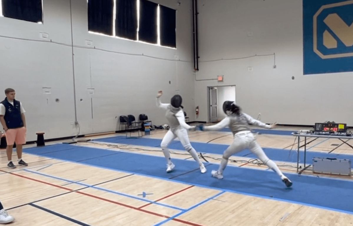 Beyond the Blade: A Story of Fencer Evelyn Watson – Pin Oak Press